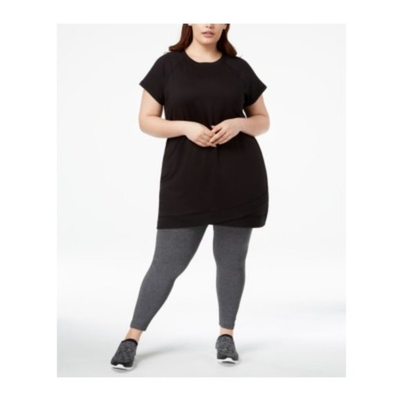 Ideology | Tops | Nwt Id Ideology Womens Plus Size Short Sleeve Tunic ...